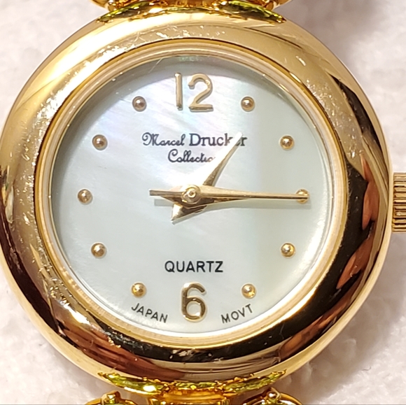 Marcel Drucker | Accessories | Marcel Drucker Collection Womens Gold ...